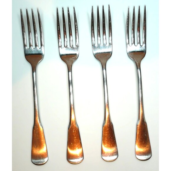 Oneida | Dining | Lot 4 Dinner Forks Sss By Oneida Colonial Boston ...